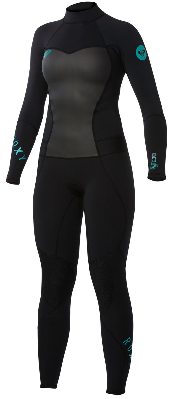 Roxy Syncro Wetsuit Women's 3/2mm GBS Sealed Seams Black ARJW103004 ...